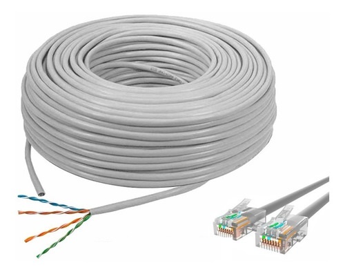 Cable de Red UTP Lan Cable CAT 5E, x Metro. | TOQEN